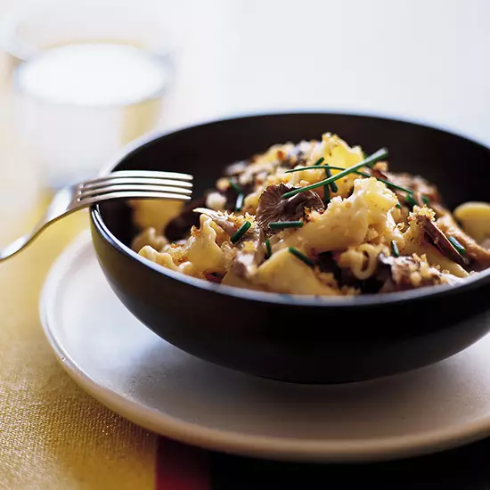 Pâtes aux Champignons et Mascarpone