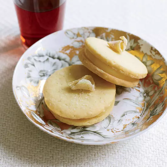 Biscotti Sandwich Al Limone