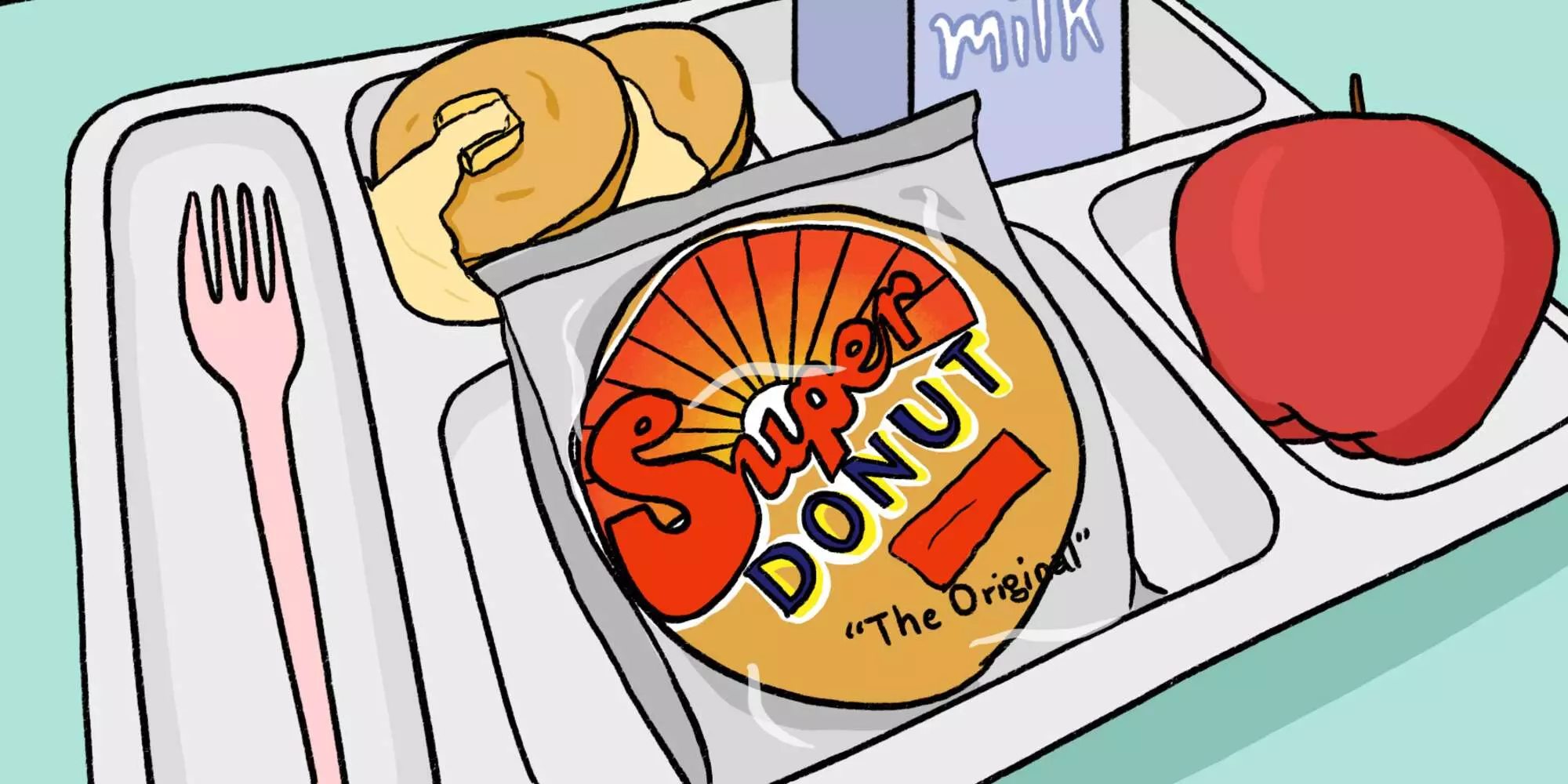 Yon od pou Super Donut la, Trete ki te fè dejene gratis espesyal