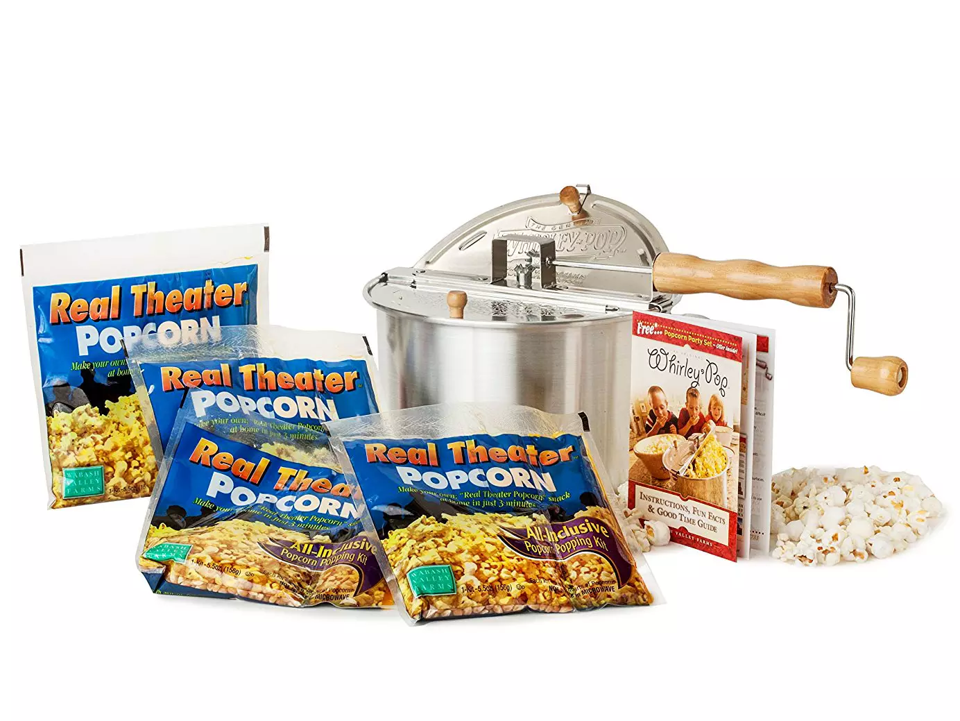 home popcorn popper set