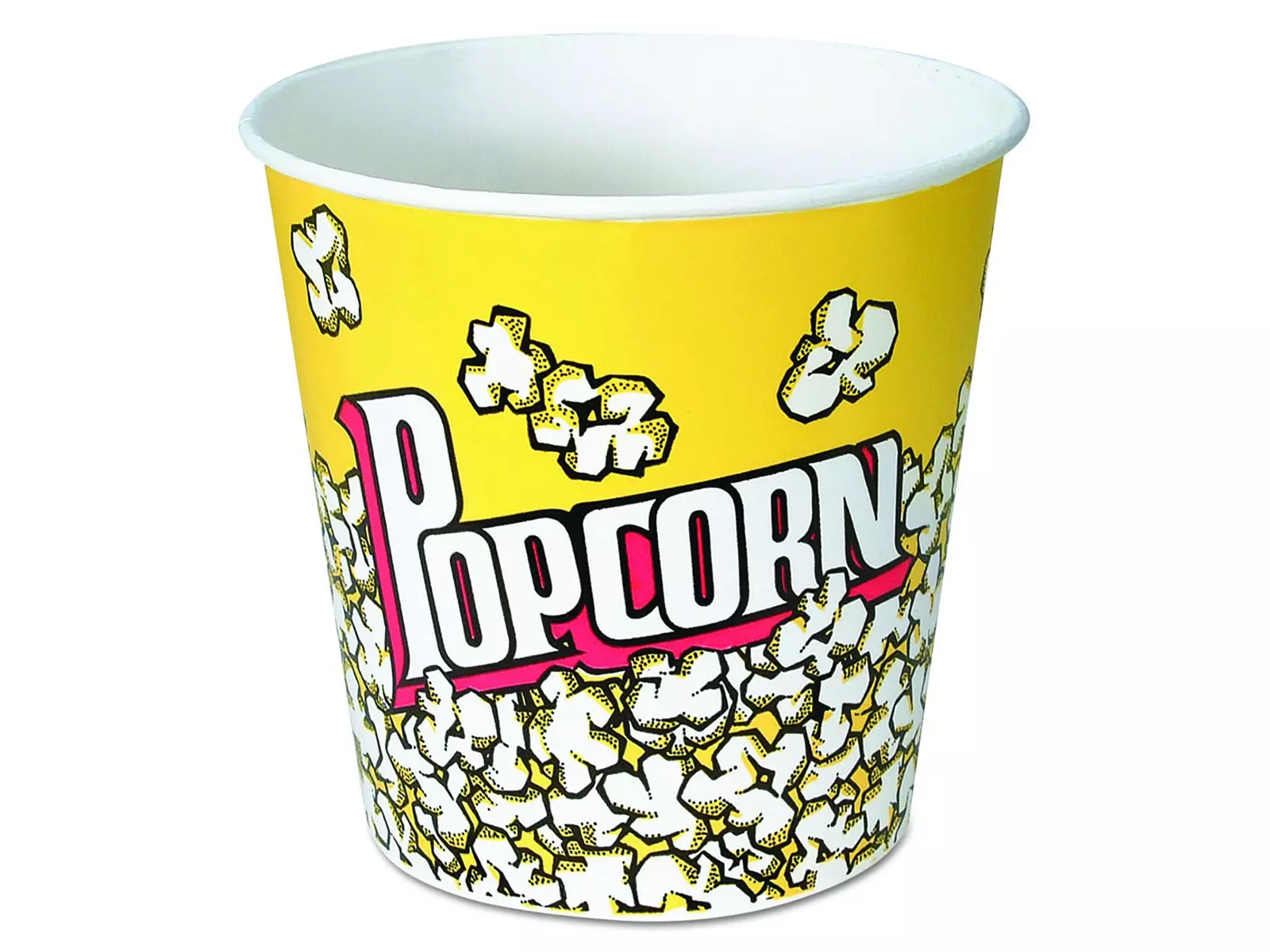 popcorn cup žlutý velký