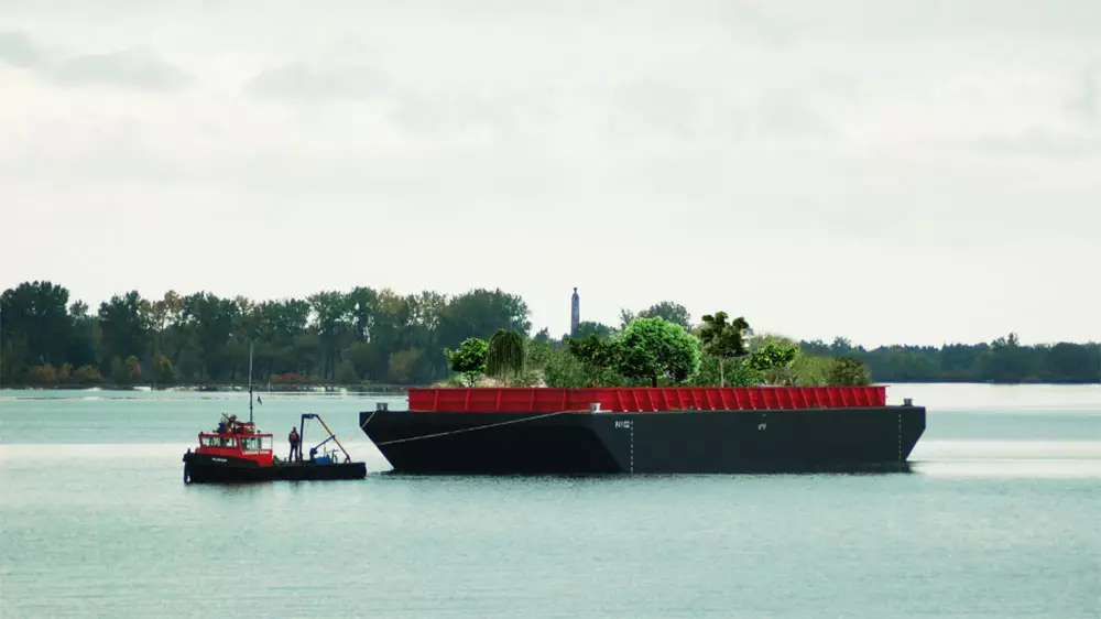 swale ny floating Food Forest