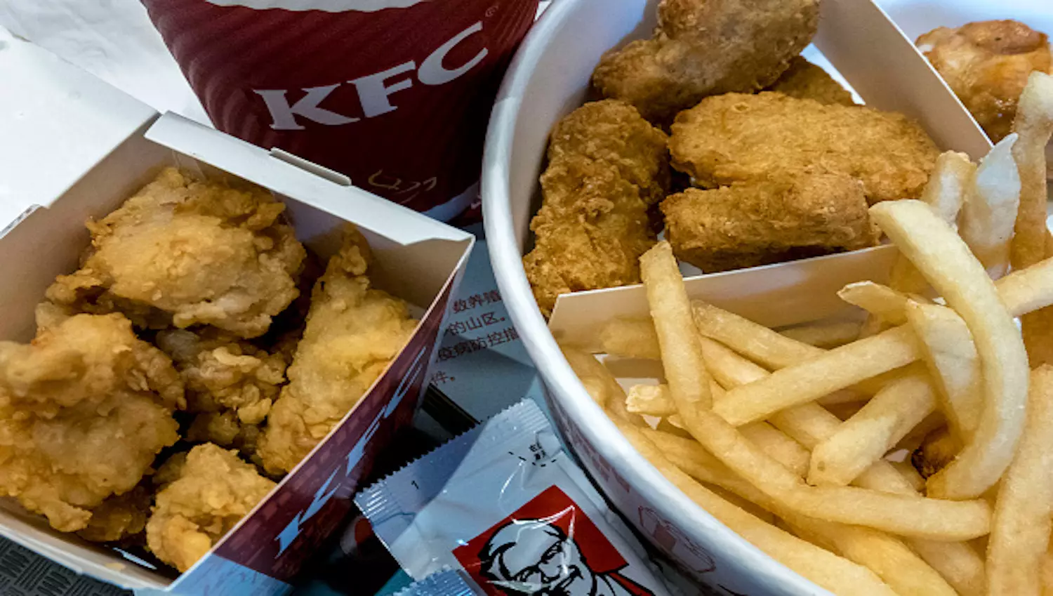 KFC teslimatı