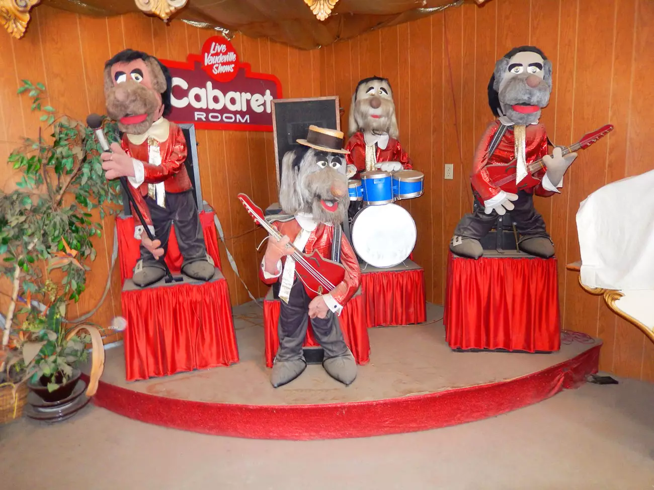 chuck e cheese vintage animatronisk band