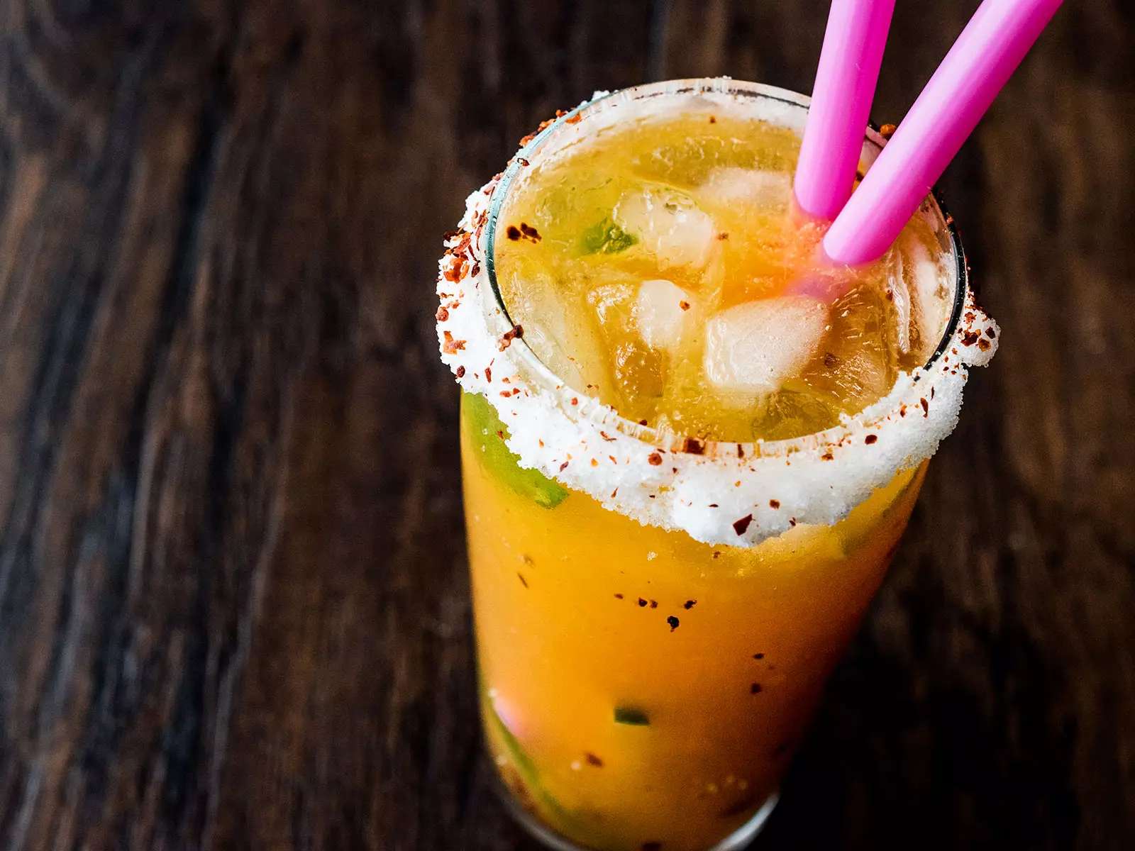 meksikolainen Michelada cocktail