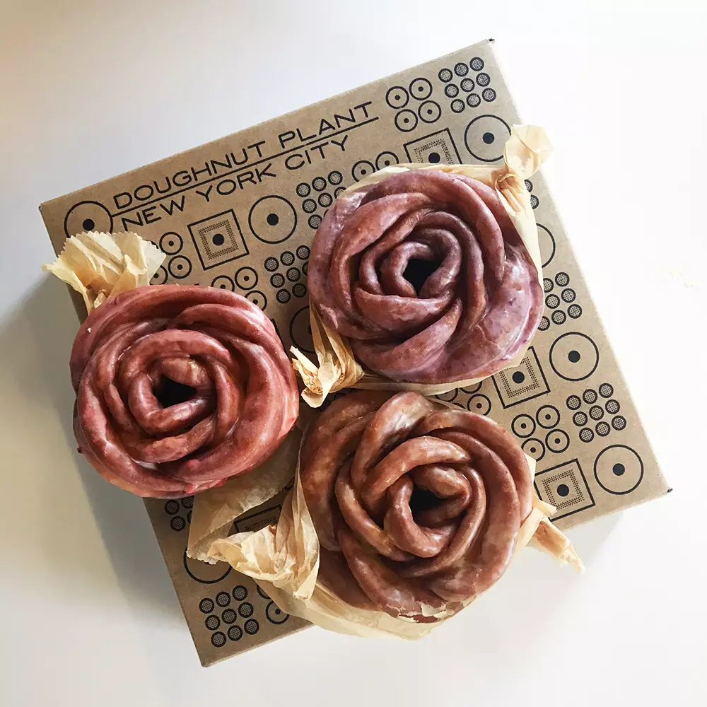 donut Planz rose geformt