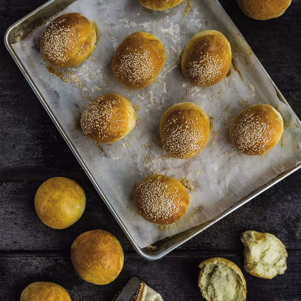 Brioche Burger Buns e fai ile fale