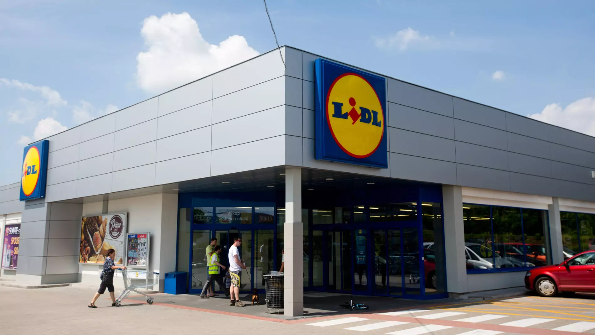 Lidl-Supermarkt eröffnet in den USA