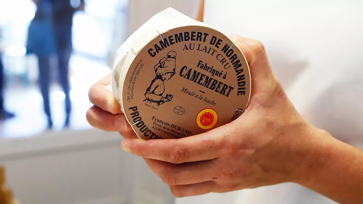 フランスのカマンベールチーズ
