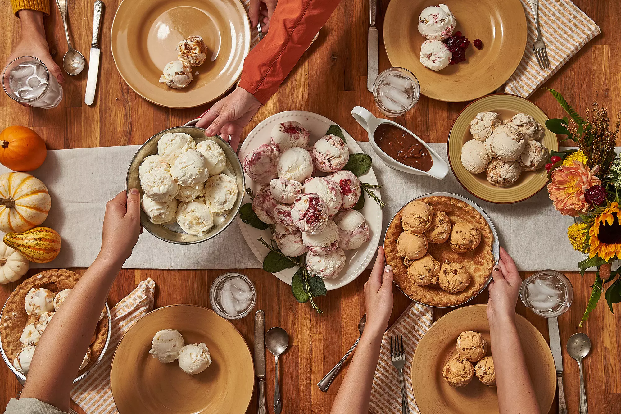 Gishiri & Shaker Thanksgiving Ice Cream