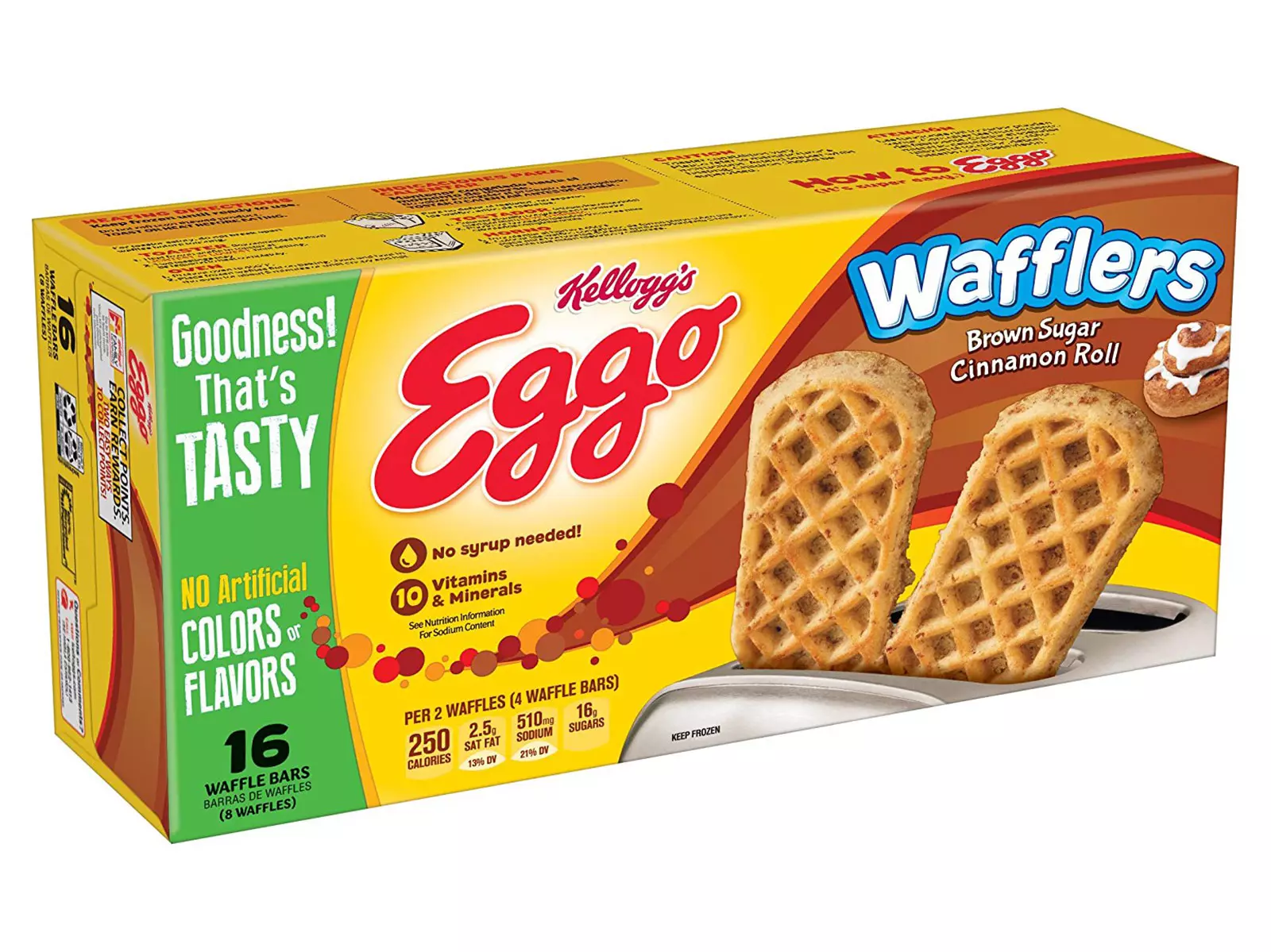 waffles sonkorta brown ka eggos