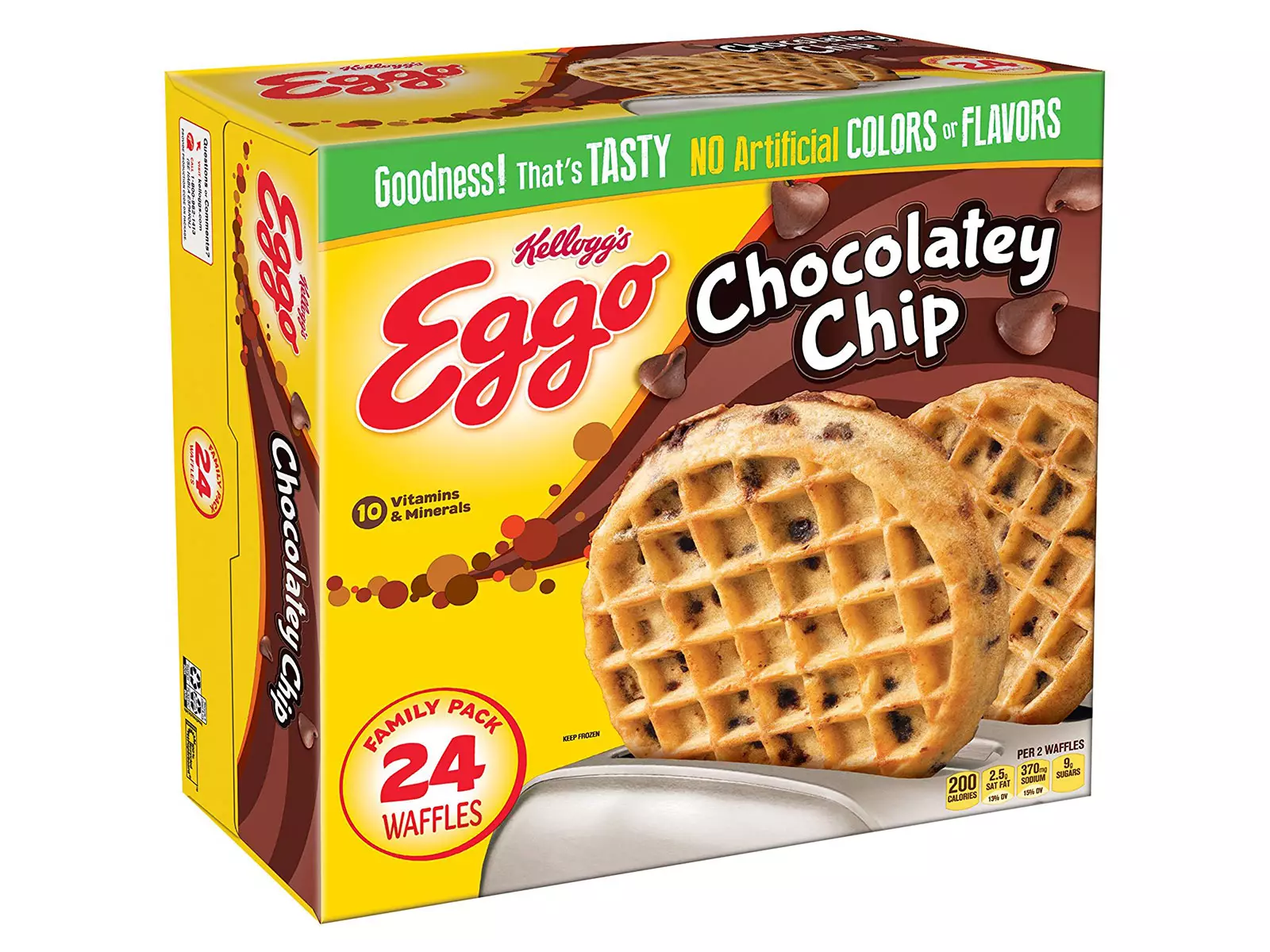 tsokolate chip eggo waffles