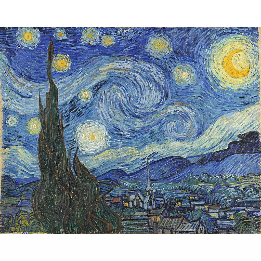 FWX EGGSHELL ART STARRY NIGHT