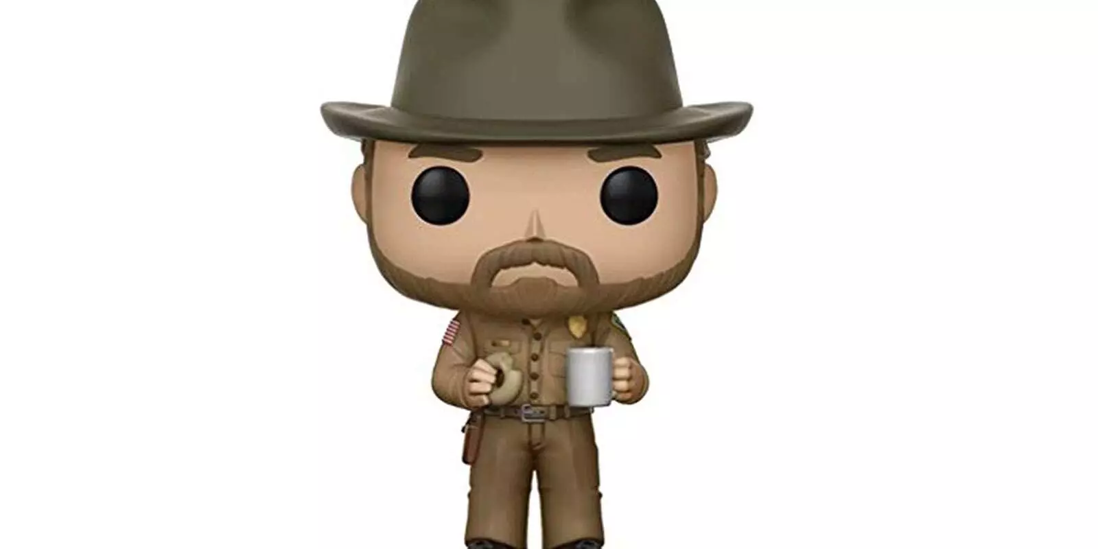 Funko's 'Stranger Things' Figurines feature Kaum ib lub 8-ntsis Waffle thiab Chief Hopper Nrog Donut