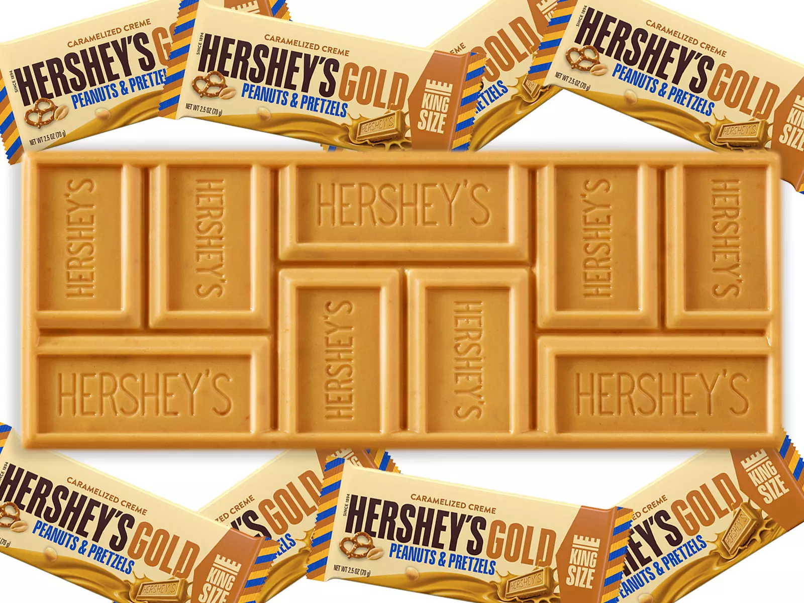 hershey gold bar