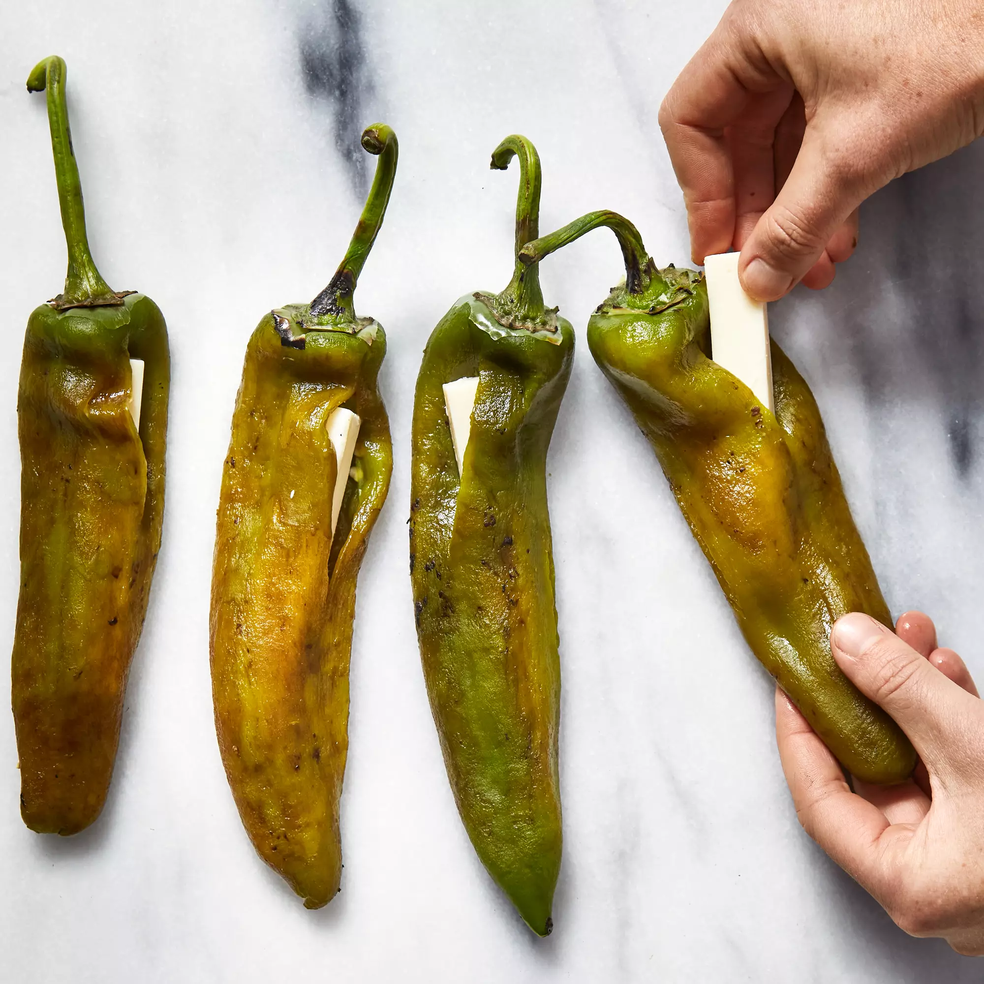 nhét chiles rellenos