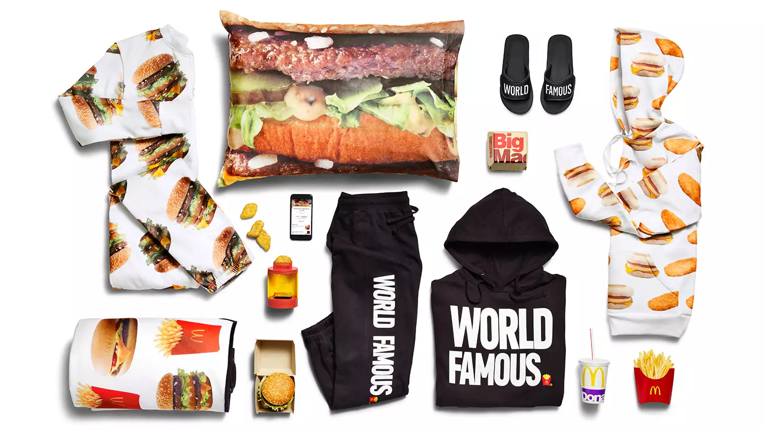 la collection mcdelivery marchandise mcdonalds