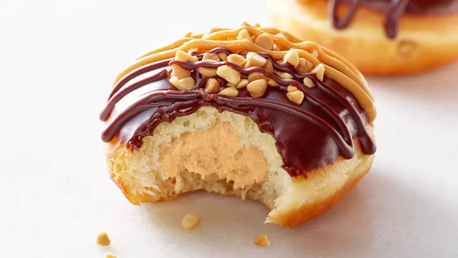 krispy kreme bag-ong peanut butter donut