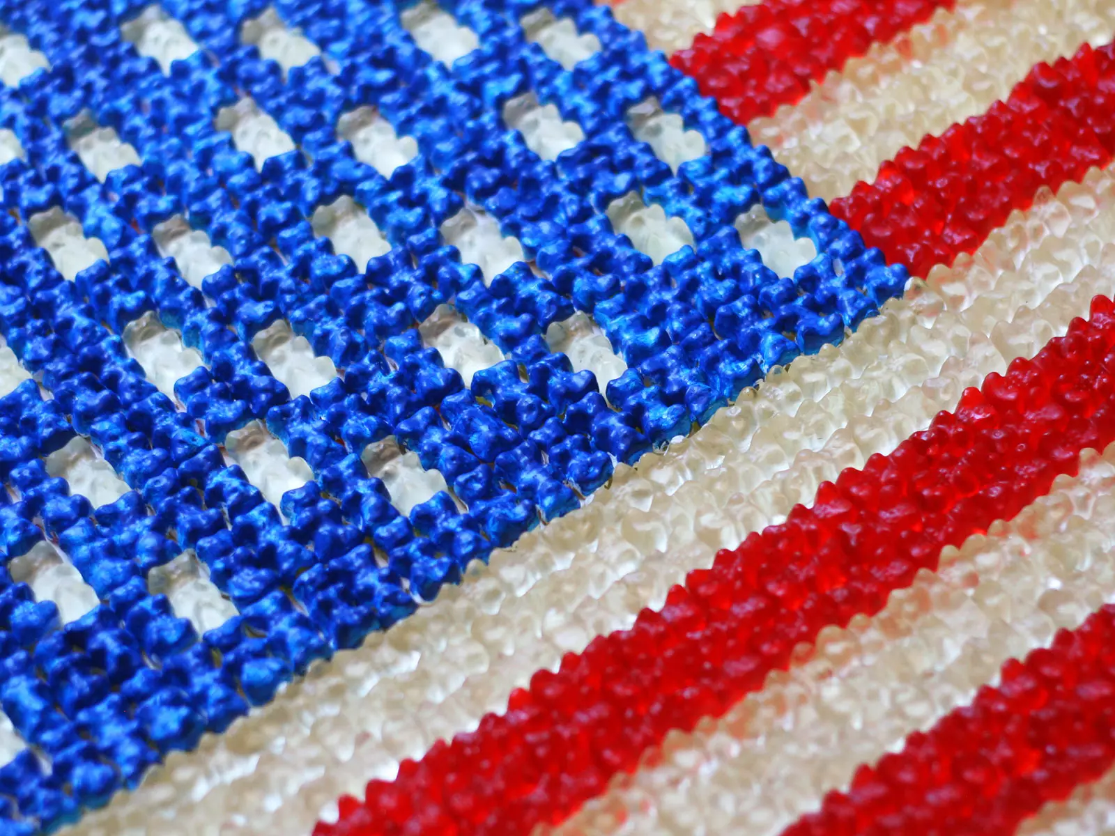 American flag gummy bears