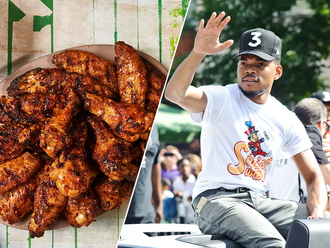 chance the rapper at Nando's