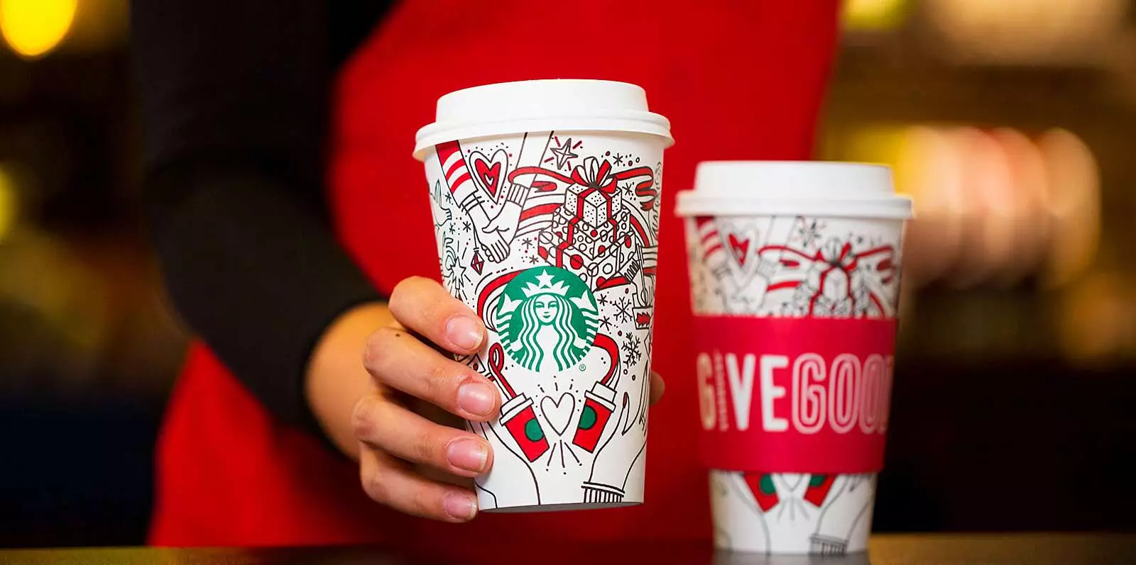 Αυτή η προσφορά Starbucks «Αγοράστε ένα πάρτε ένα δωρεάν» είναι ένα δώρο για τις πρώτες γιορτές