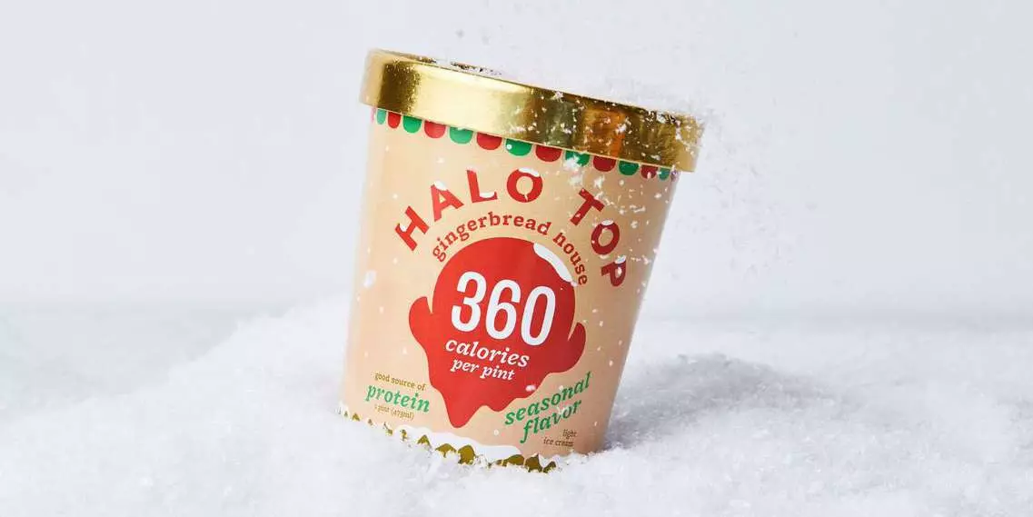 Nouvo gou sezon Halo Top la jis nan tan pou jou ferye yo