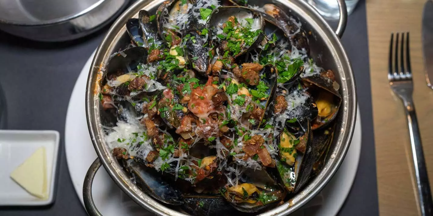 Moules all'Amatriciana se plat ki manke nan lavi w