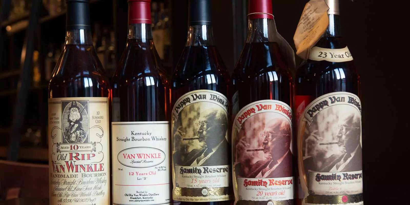 Pennsylvanian Pappy Van Winkle Fans Vane Mazuva mashanu ekupinda iyo State's Yakamisikidzwa-Kuburitsa Lottery.