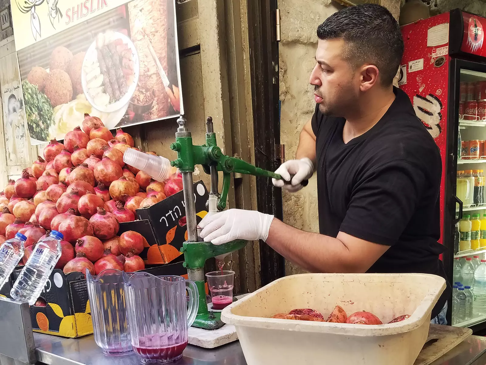 puestos del mercado del carmelo